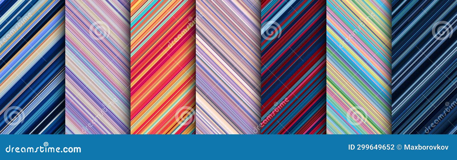 Detailed Striped Geometric Patterns Composed of Big Amount of Thin ...