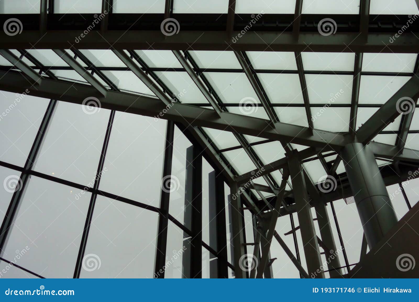 Structural Style with Beams Stock Photo - Image of architecture, beams ...