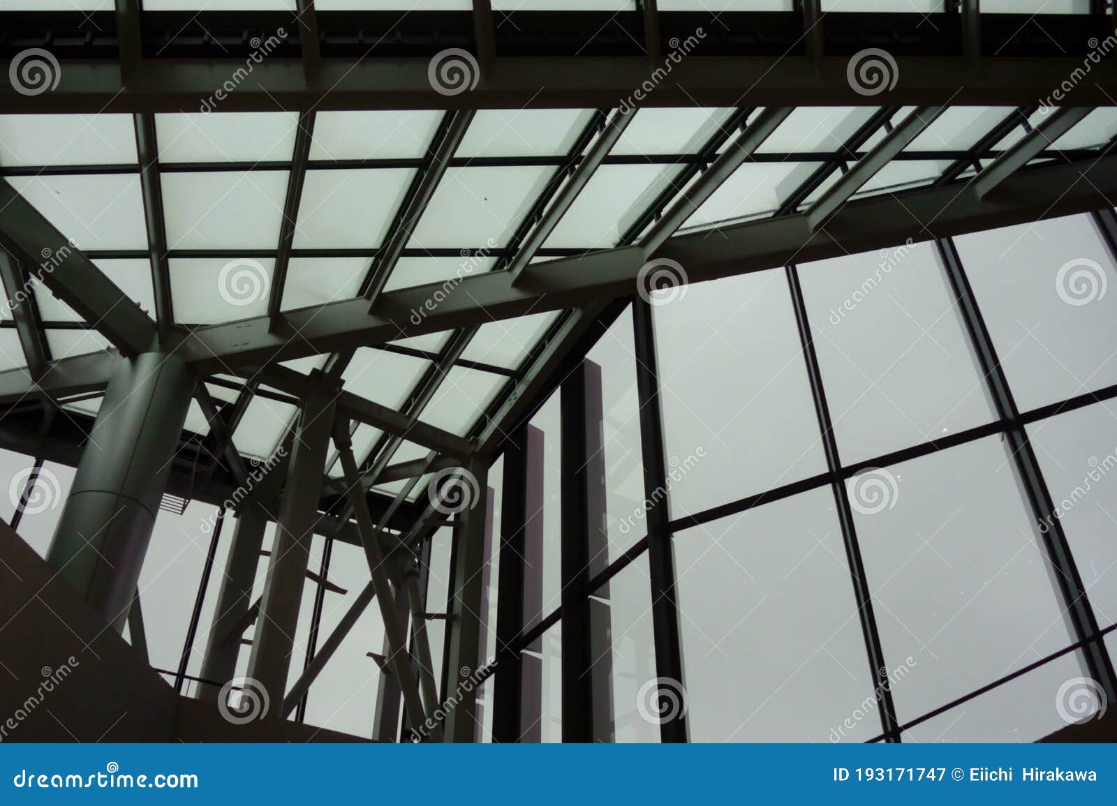 Structural Style with Beams Stock Image - Image of decoration ...