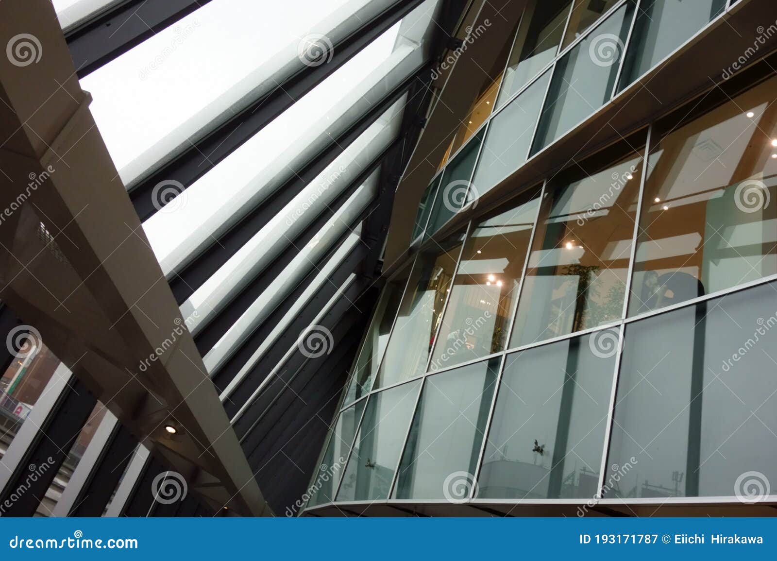 Structural Style with Beams Stock Image - Image of design, hall: 193171787