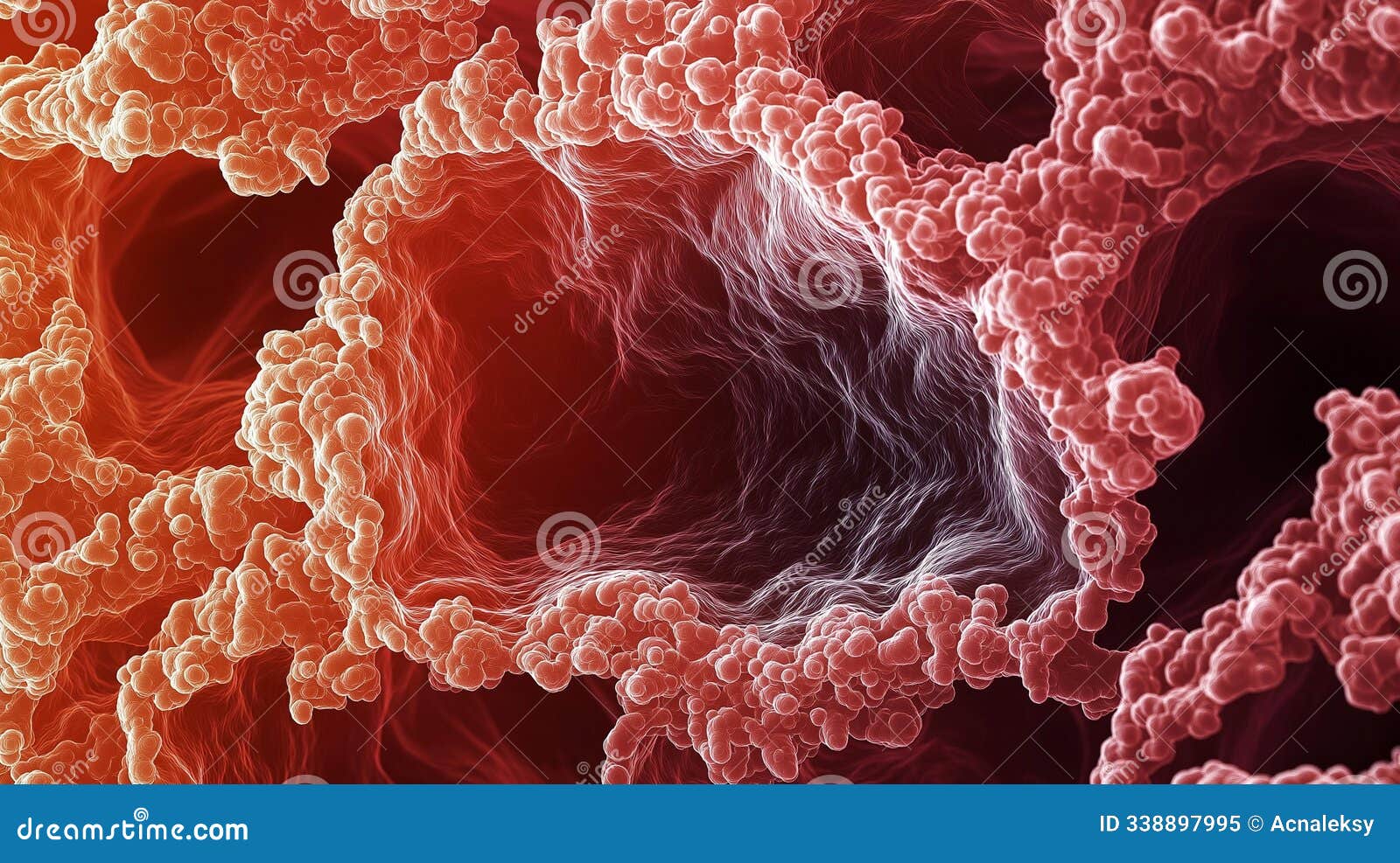 Detailed Structure of a Red Blood Cell, Showing Its Biconcave Shape ...