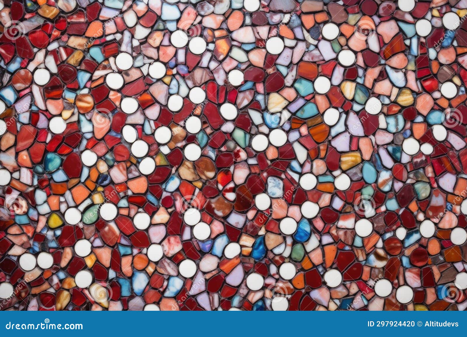 Detailed Texture of Multi-colored Marble Mosaic Stock Photo - Image of ...