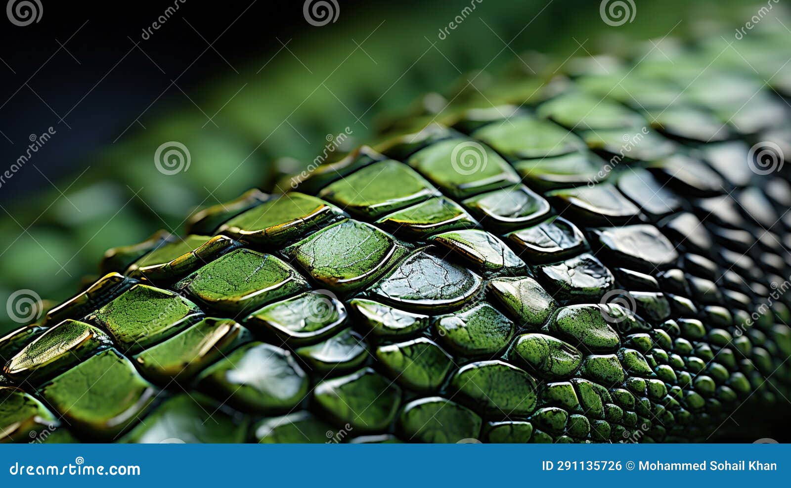 The Detailed Texture of a Reptile Skin Background Stock Illustration ...