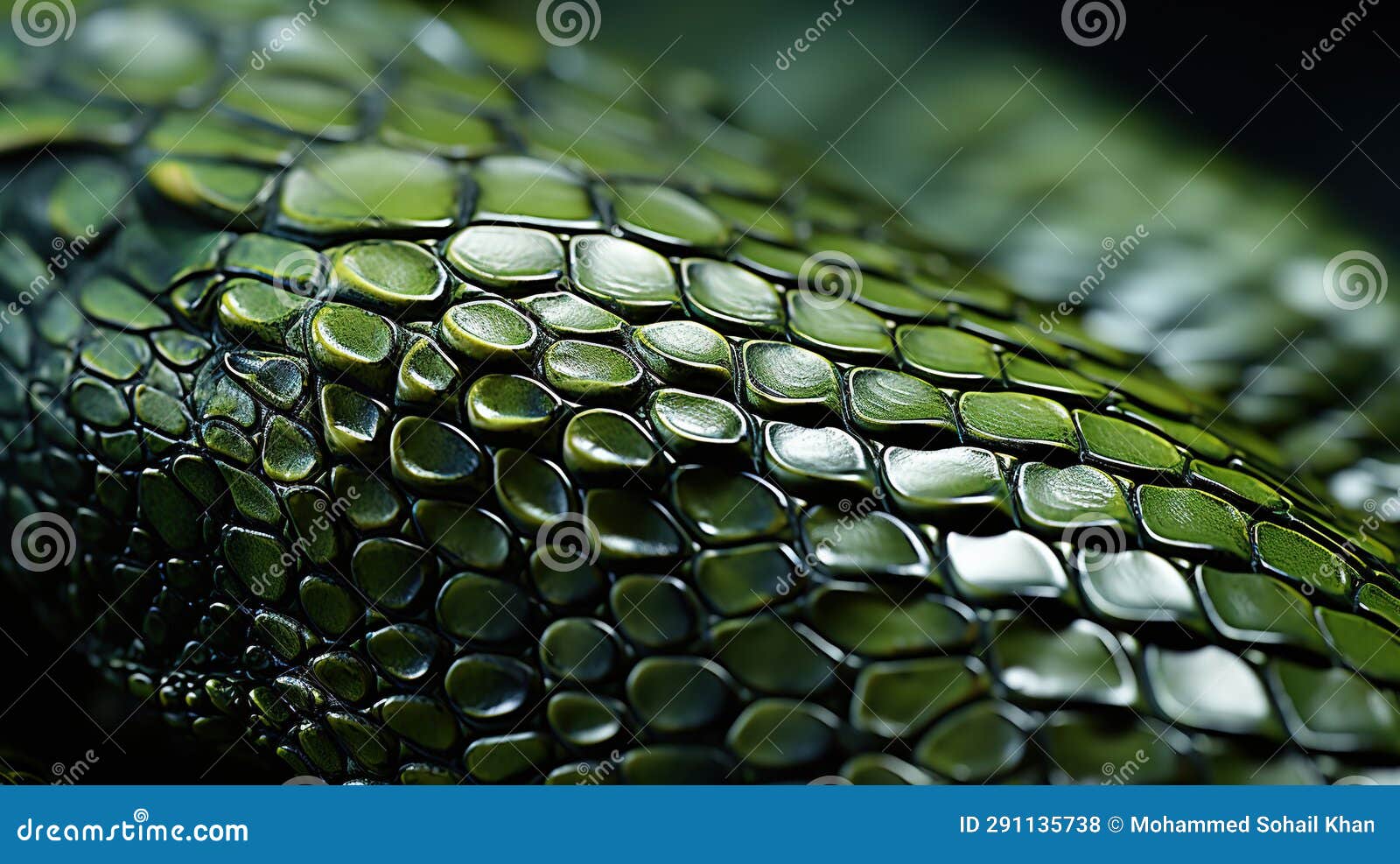 The Detailed Texture of a Reptile Skin Background Stock Illustration ...