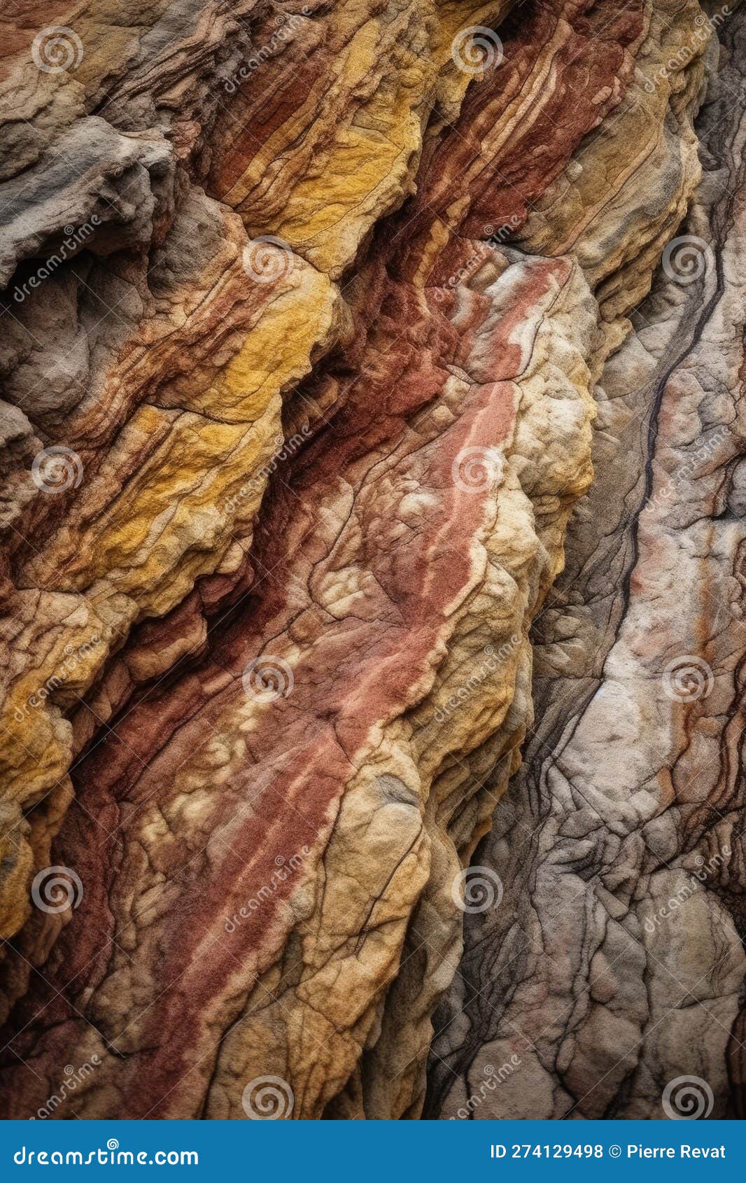 Detailed Texture of Rough Stone Surface in Macro Shot Stock ...