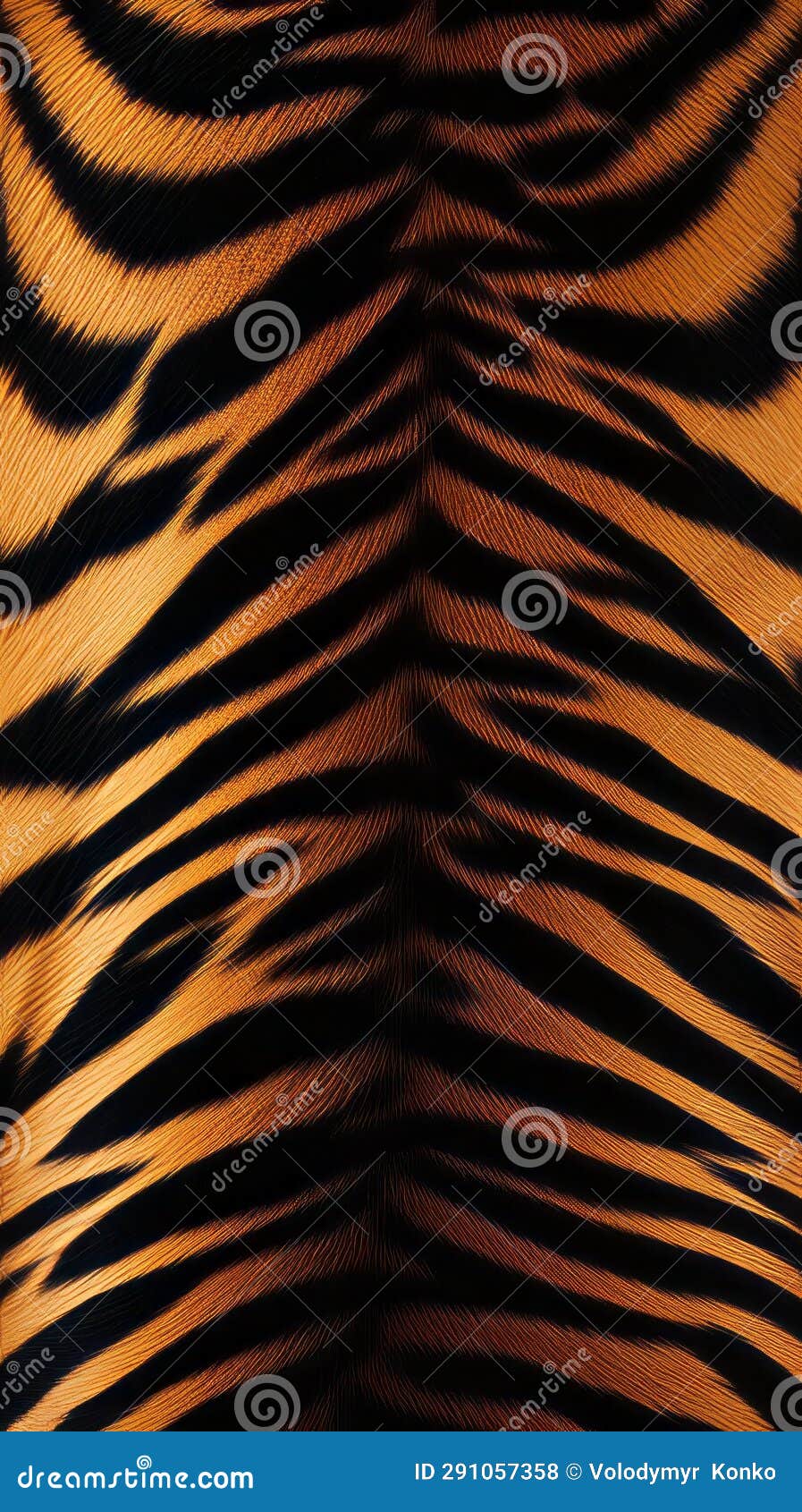 A Detailed Tiger Print Pattern Up Close Stock Photo - Image of black ...