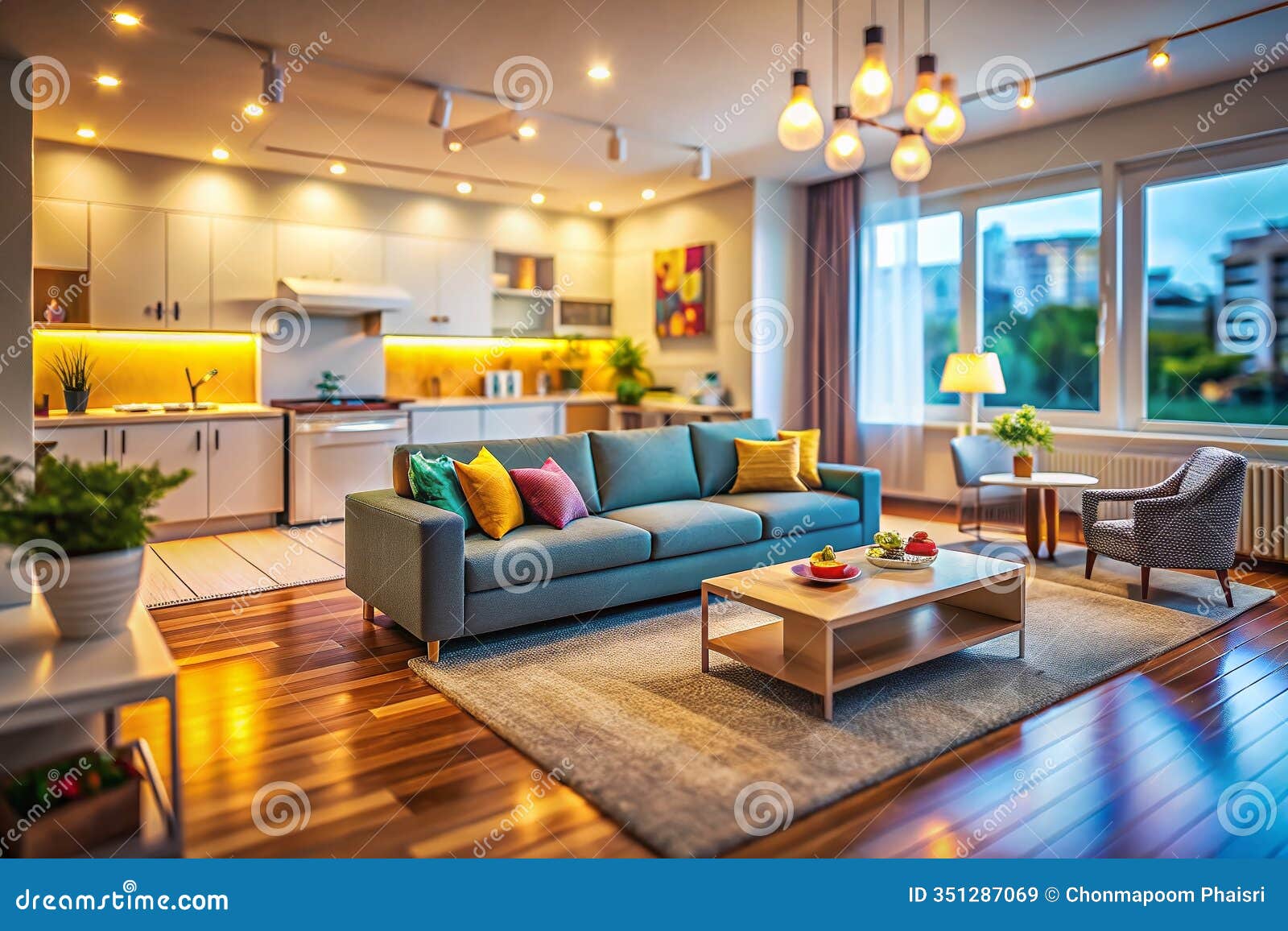 Detailed TiltShift Mockups for Interior Design Realistic Miniature Room ...