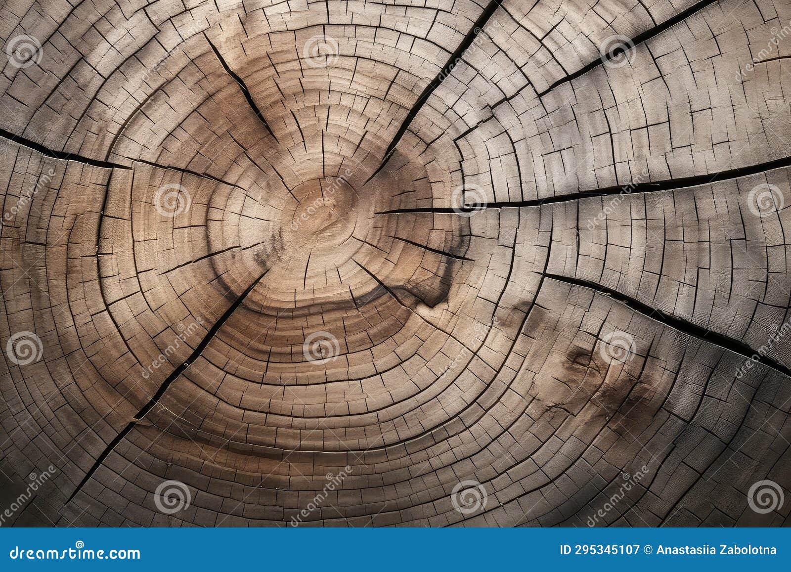 Detailed Tree Trunk Texture Showcasing Growth Rings Stock Illustration ...