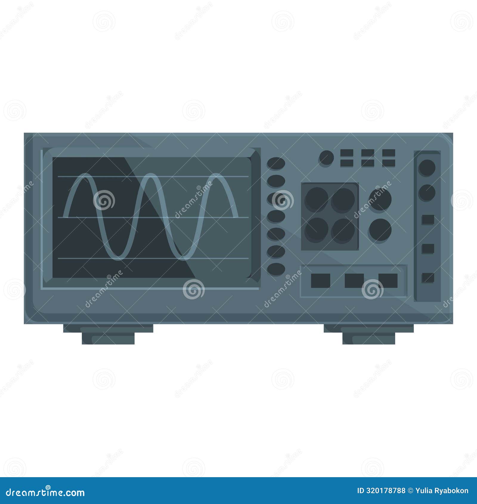 Oscilloscope Electronic Instrument Measurement Tool Signal Analysis Lab ...