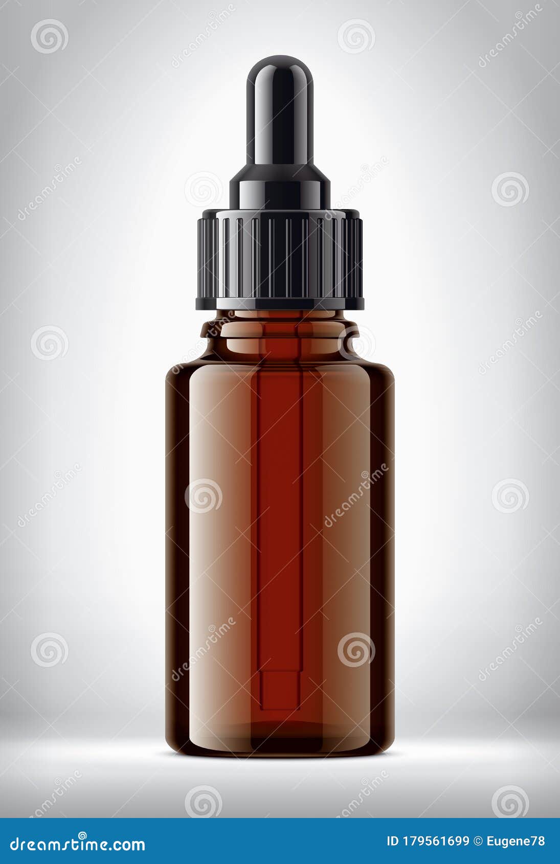Dropper Bottle on Background. Transparent Version. Stock Vector ...