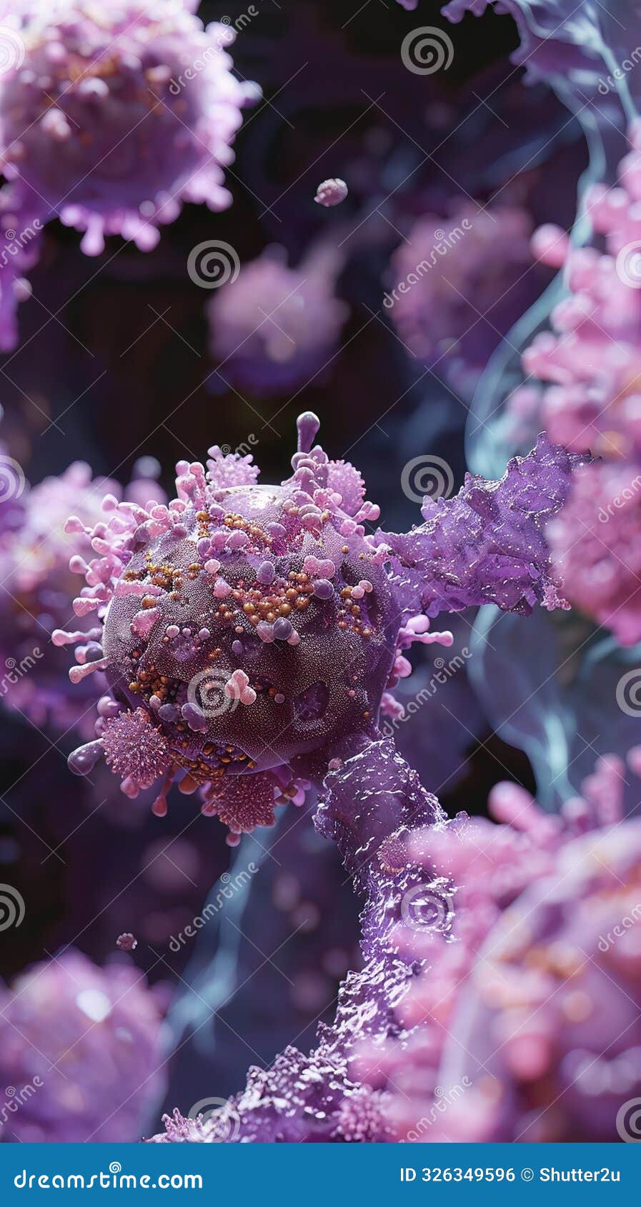 Detailed View of an Artificial Thymus Training Immune Cells ...