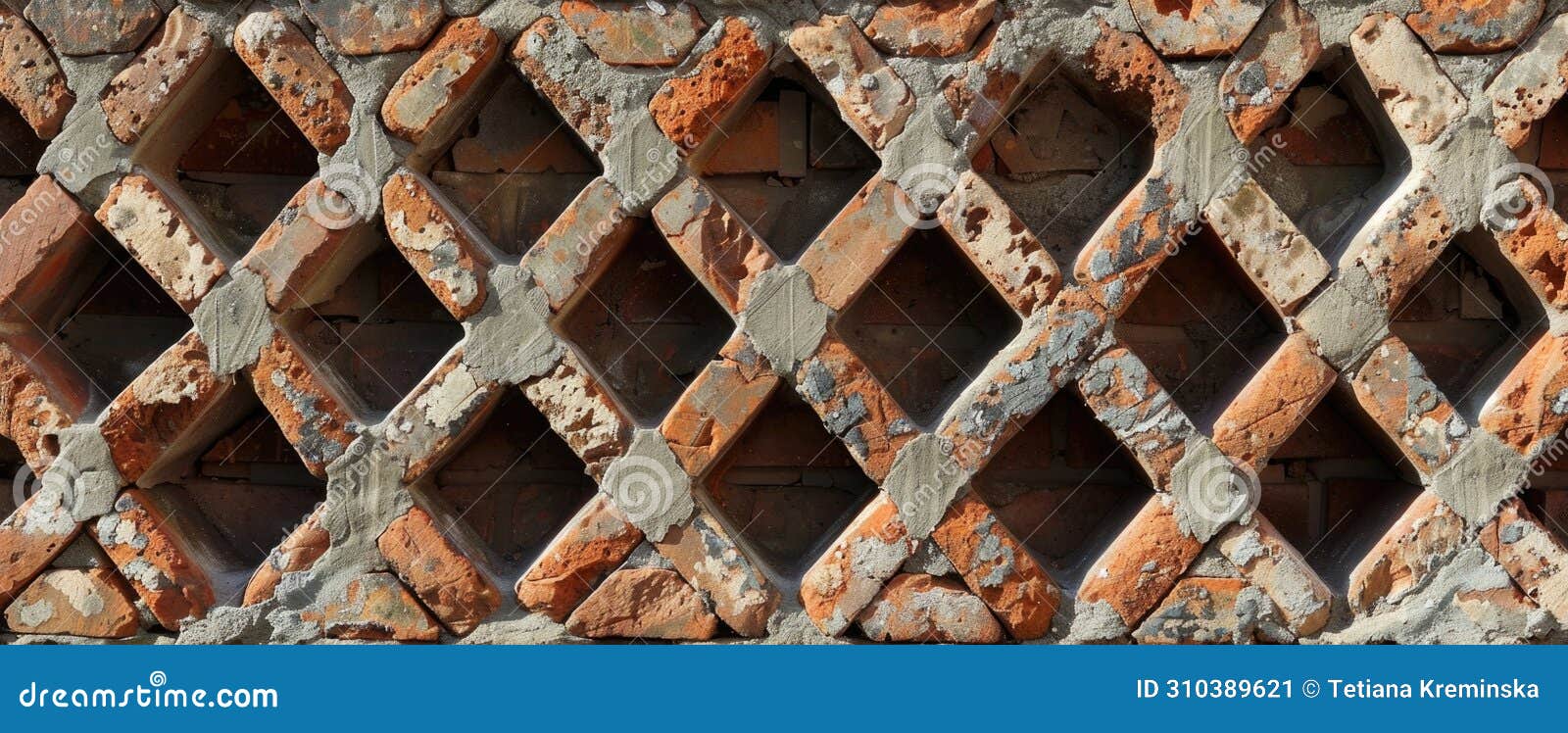 Detailed View of a Brick Pattern, Showcasing the Alignment and Joint ...