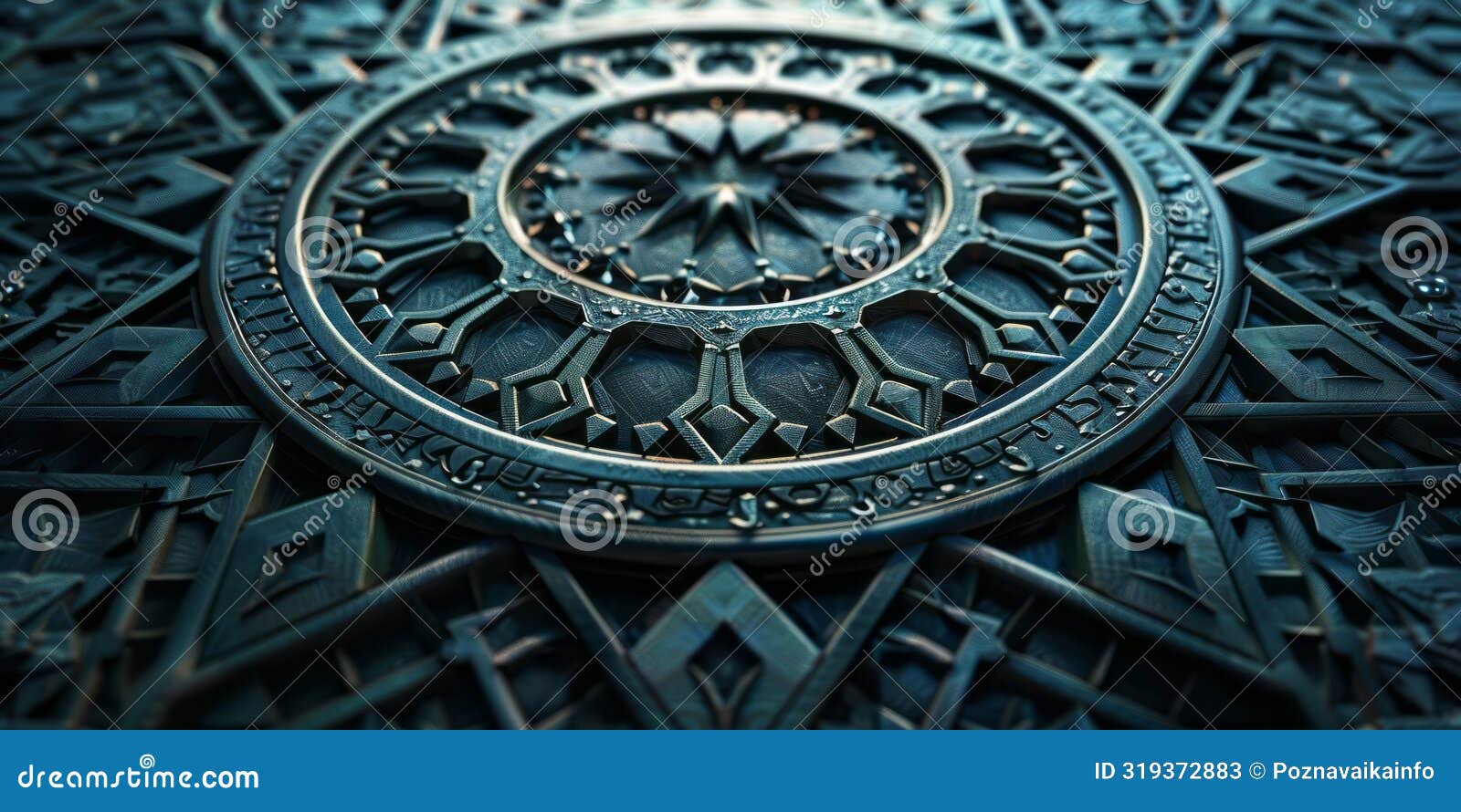 Detailed View of a Circular Metal Object Showing Texture and Design ...