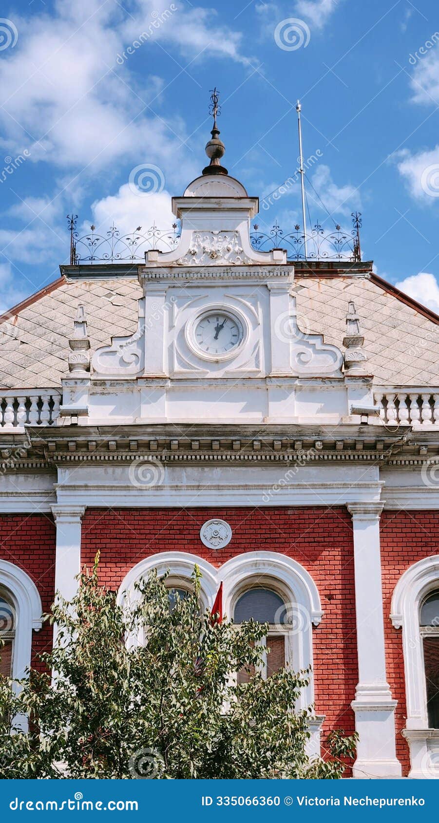 Ornate Clock Tower on Historic Building Editorial Image - Image of ...