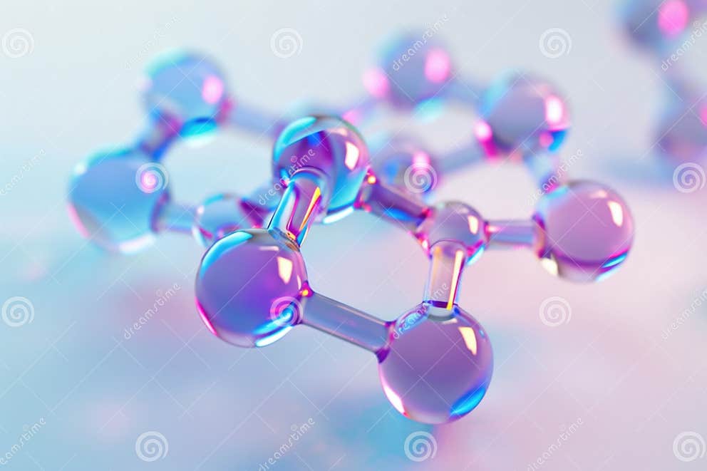 A Detailed View of a Cluster of Rounded Objects Stock Illustration ...