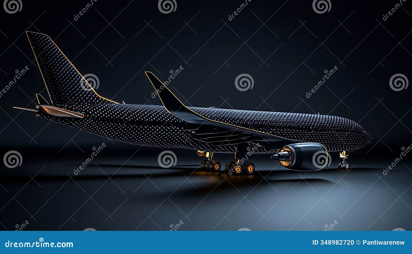 Structural Layers of Composite Wing Section Stock Illustration ...