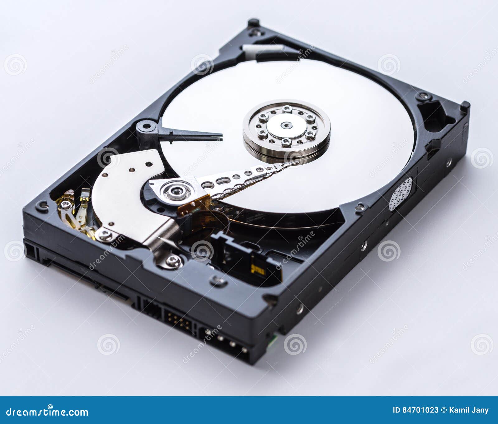 Detailed View of the Inside of a Hard Disk Drive Stock Image - Image of ... Detailed View of the Inside of a Hard Disk Drive Stock Image - Image of ...