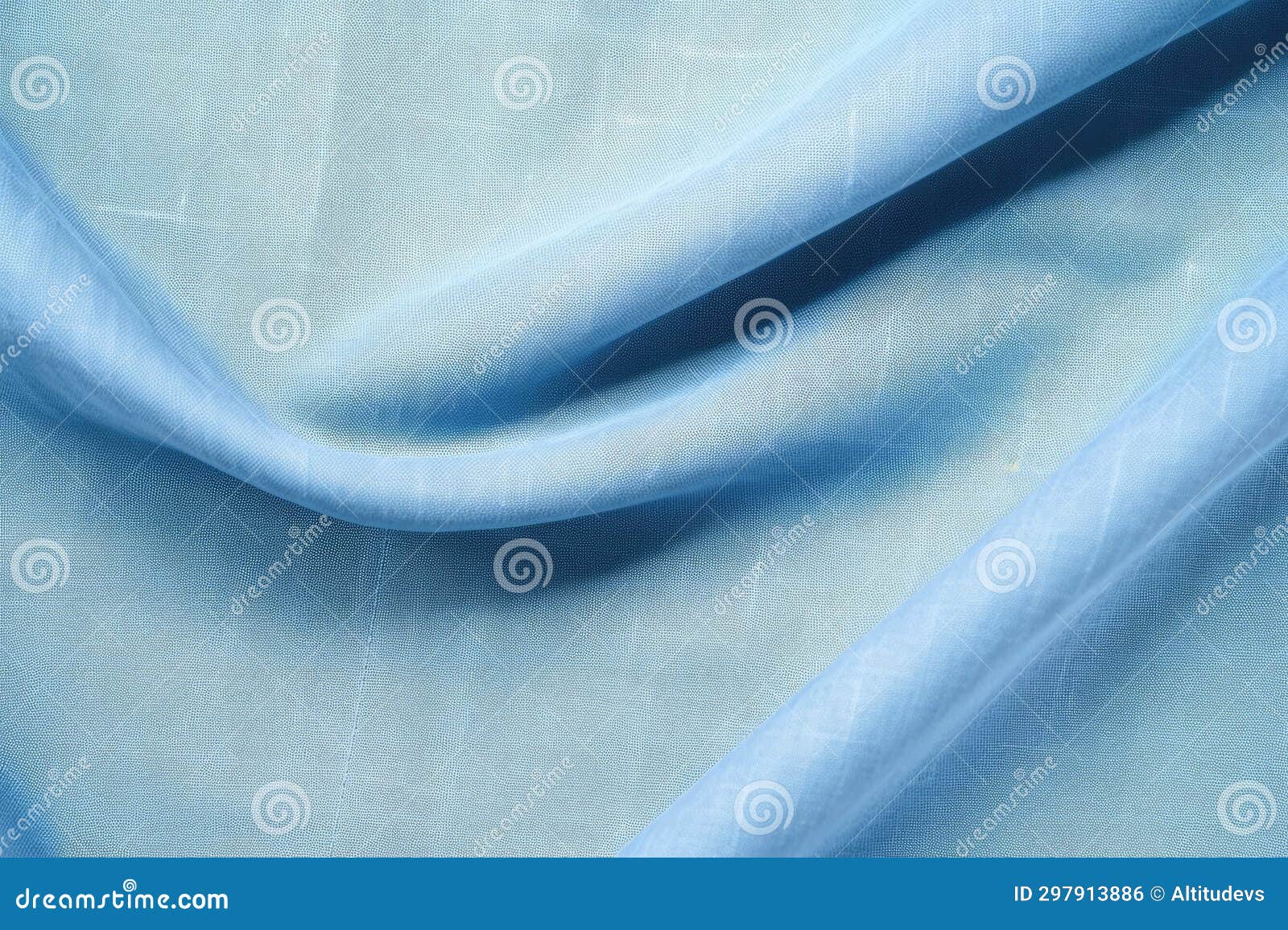 Detailed View of Pale Blue Linen Fabric Stock Photo - Image of fiber ...