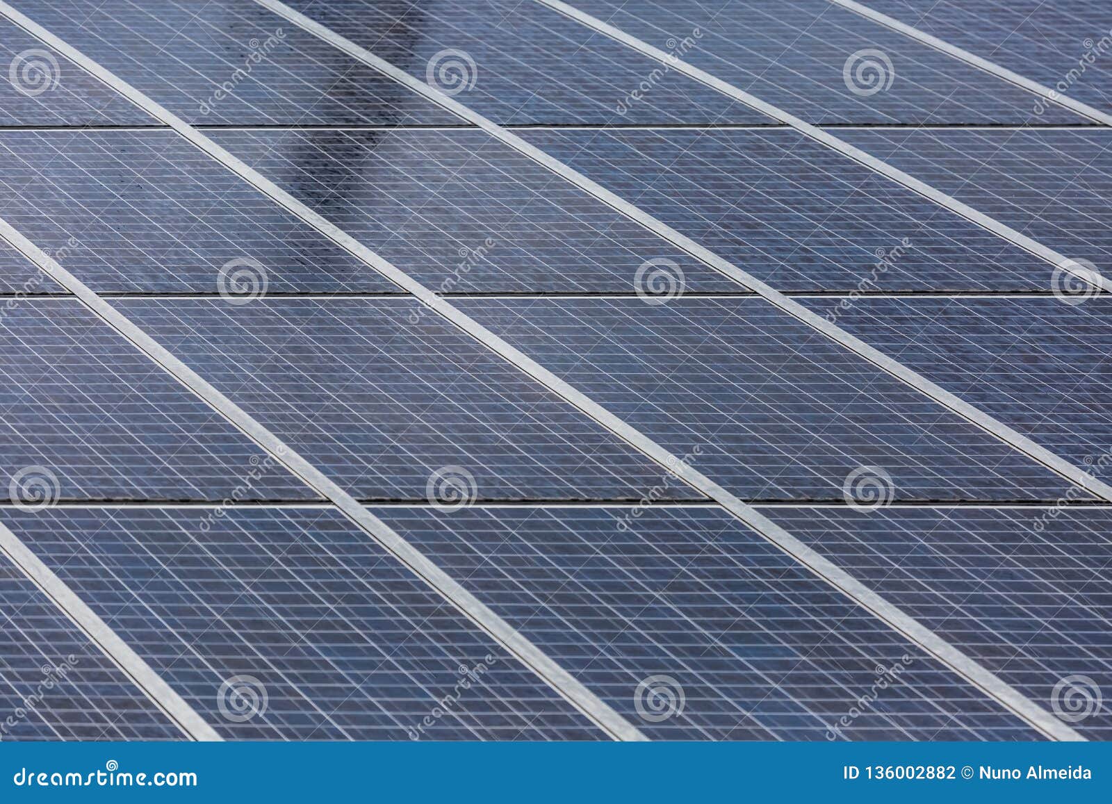 Detailed View of Photovoltaic Panel Pattern Stock Photo - Image of flat ...