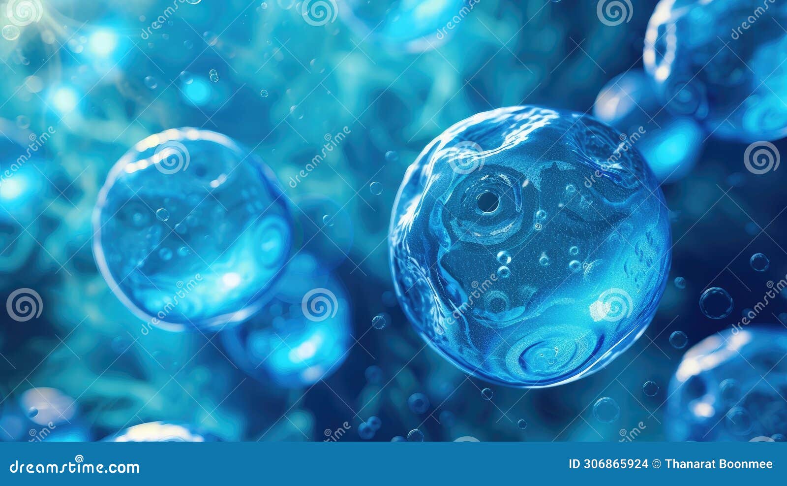 Detailed View Reveals the Intricate Structure of an Oxygen Cell Under ...