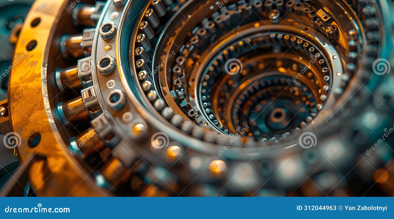 Mechanical Axial Joint - 3D Rendering Royalty-Free Cartoon ...