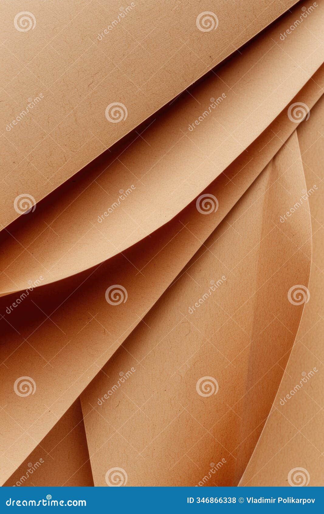 A Detailed View of a Sheet of Brown Paper with Texture and ...
