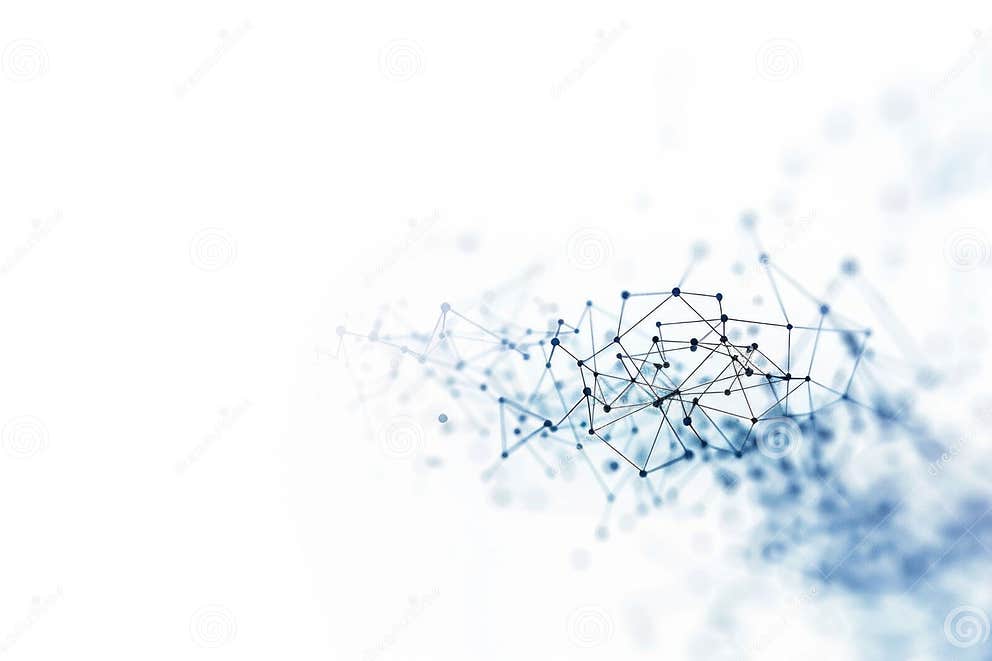 A Detailed View of Small Circular Marks on a Clean, White Surface Stock ...