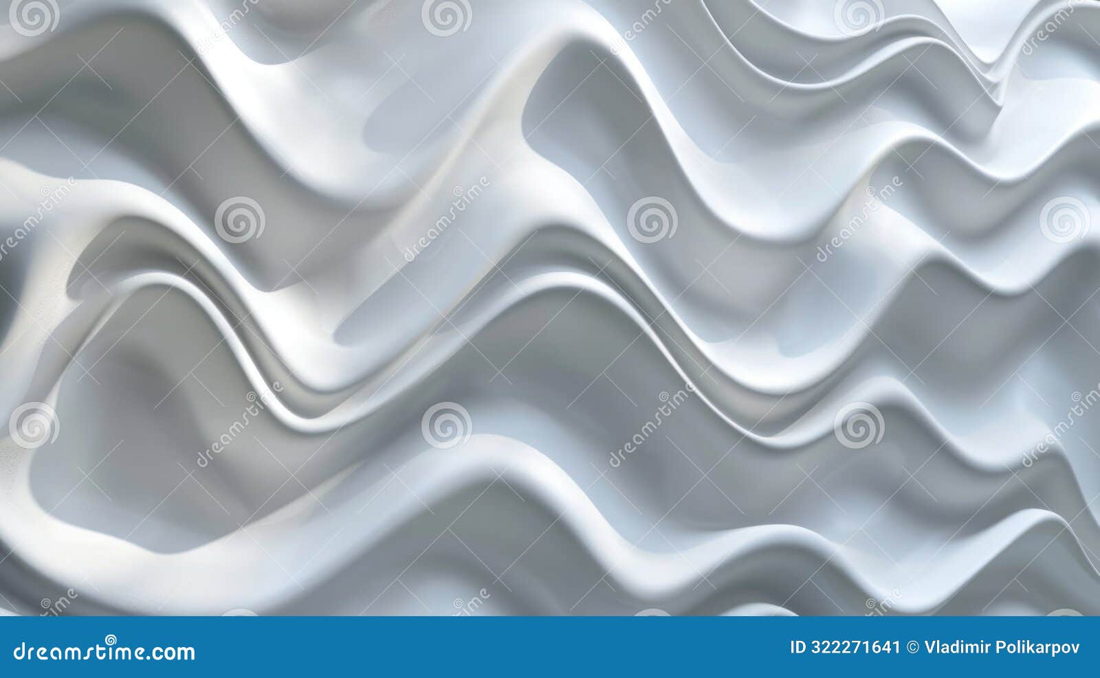 A Detailed View of Wavy Patterns on a Surface Stock Illustration ...