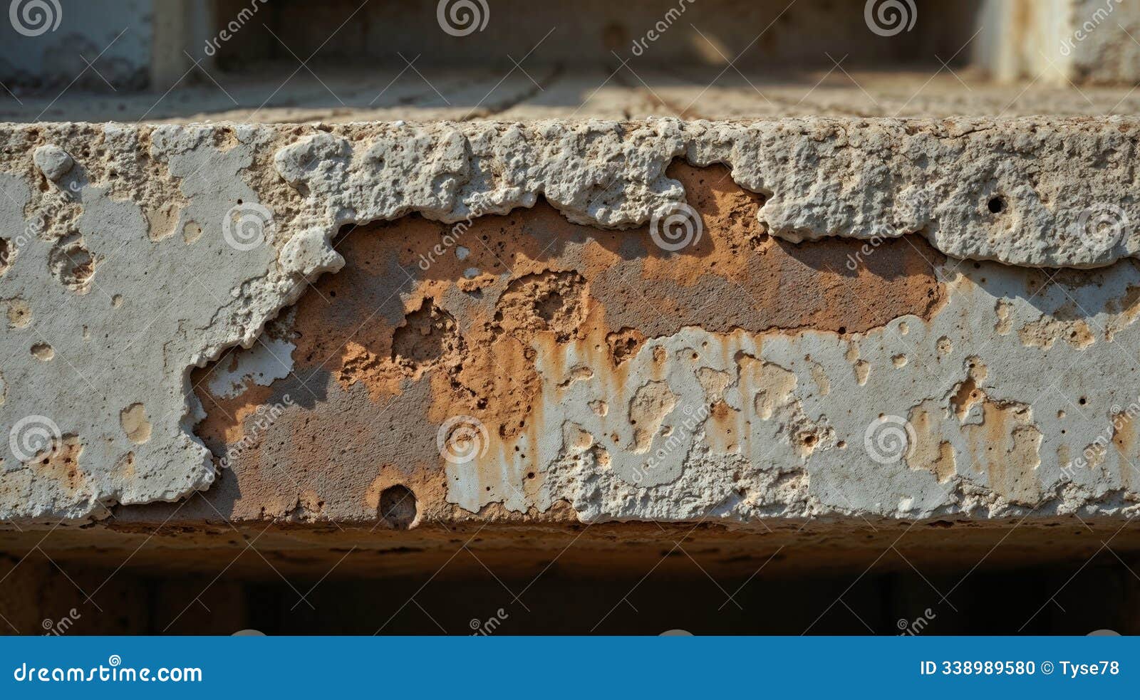 Rusty Rebars Waiting For Concrete Pouring At Construction Site During ...