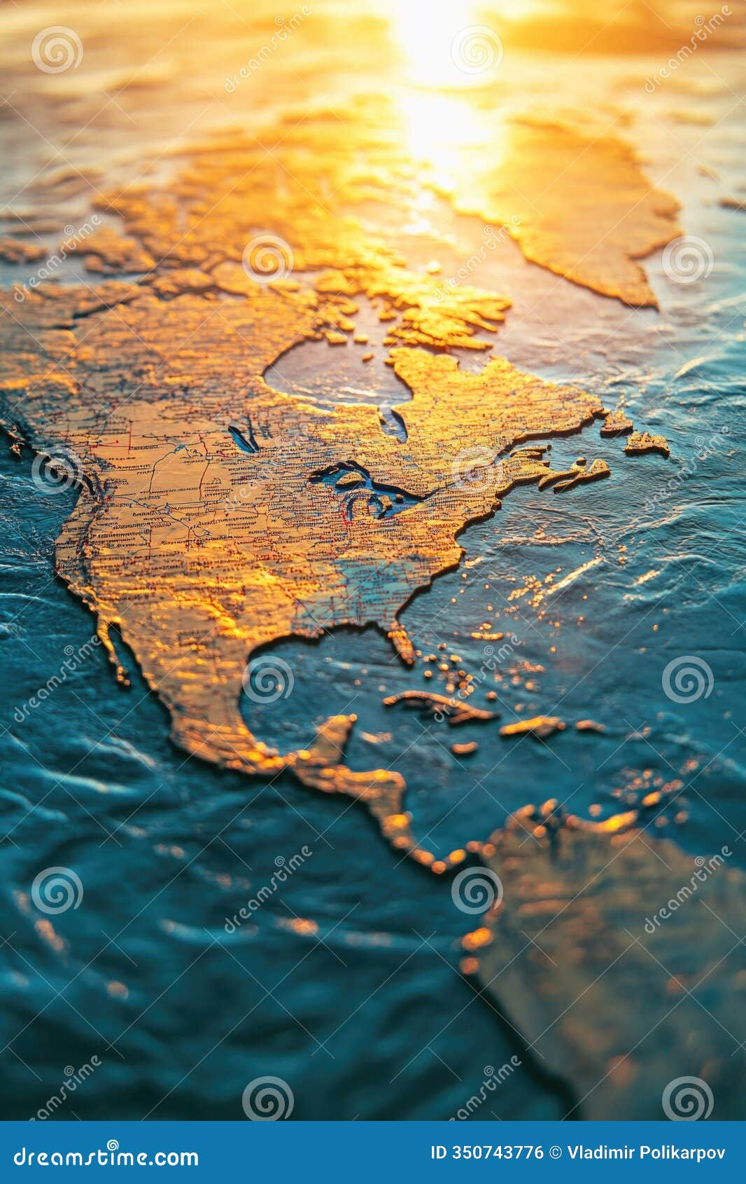 A Detailed View of the World Map with Countries and Continents ...