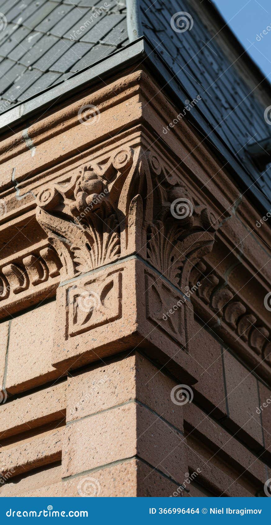 Old Architectural Corner: The Ruins Of An Ancient Corner Of Building ...