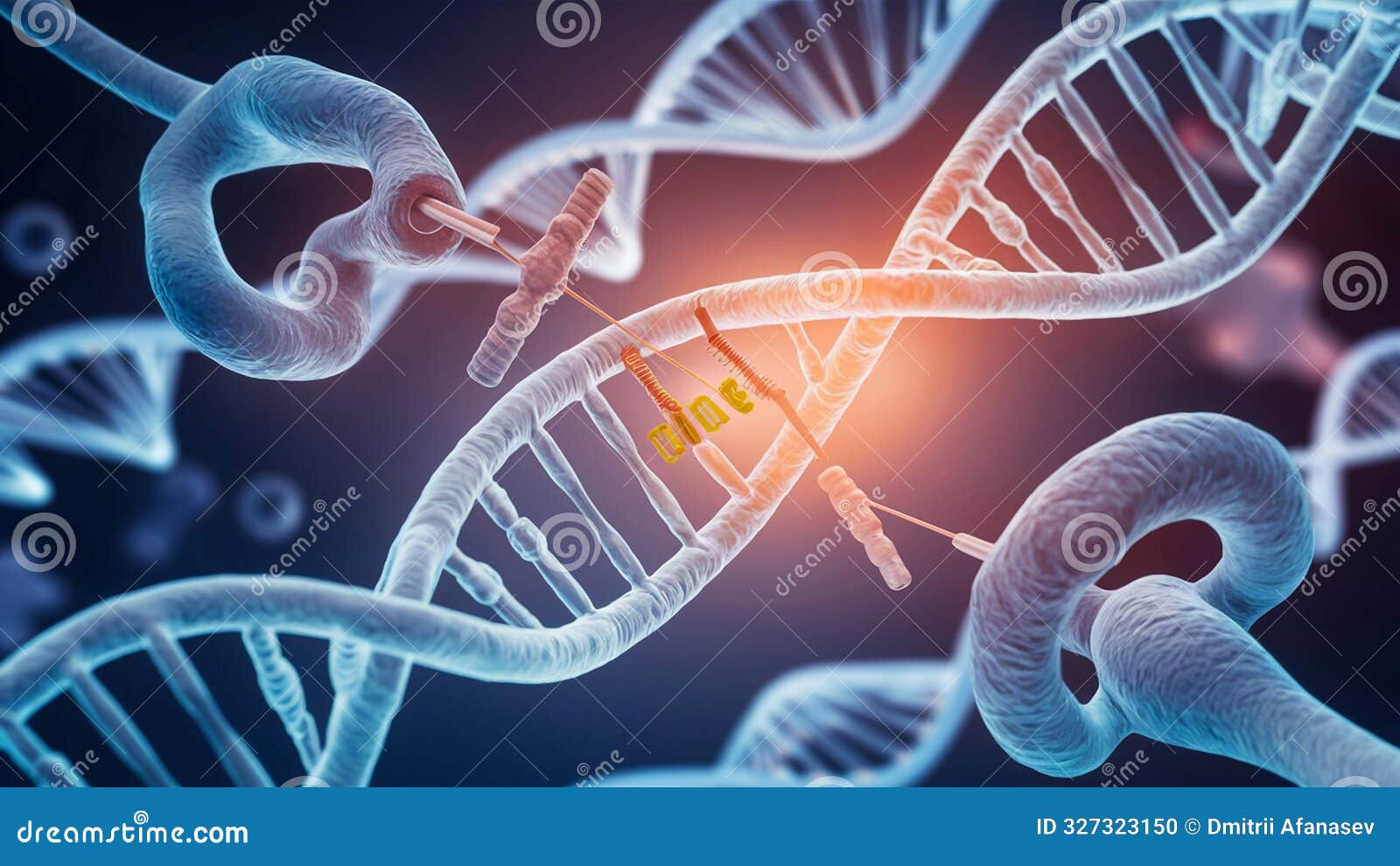 CRISPR Gene Editing: Pioneering Disease Resistance. Concept Genetic ...