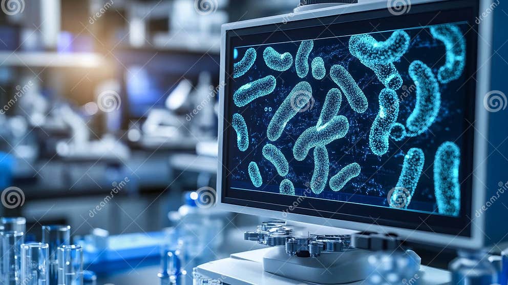 Detailed Visualization of Genetically Engineered Bacteria Under a ...