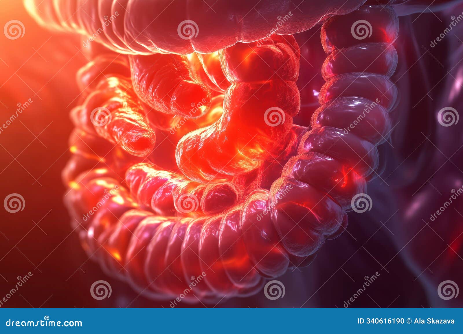 Human Appendix. Eosinophils Stock Image | CartoonDealer.com #270581083