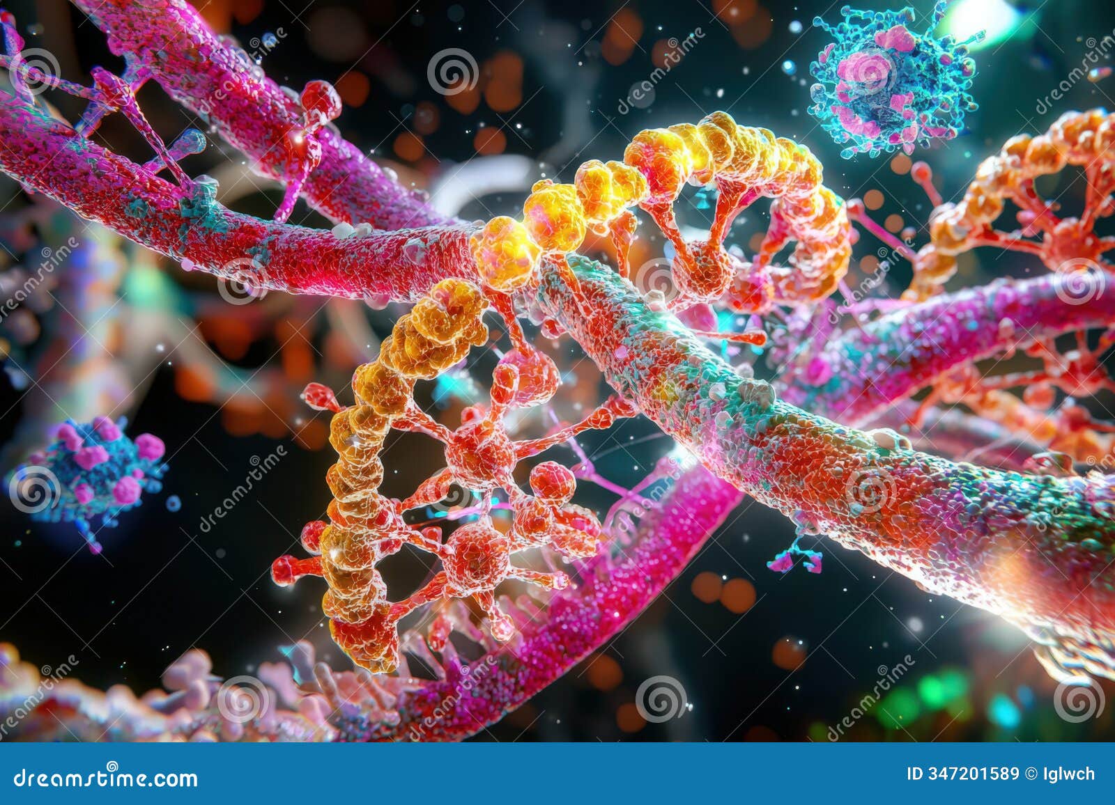 Detailed Visualization of Ribosome Interacting with RNA during ...