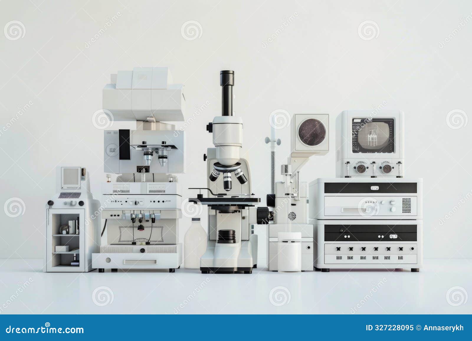 Comprehensive Collection of Modern Scientific Laboratory Equipment for ...
