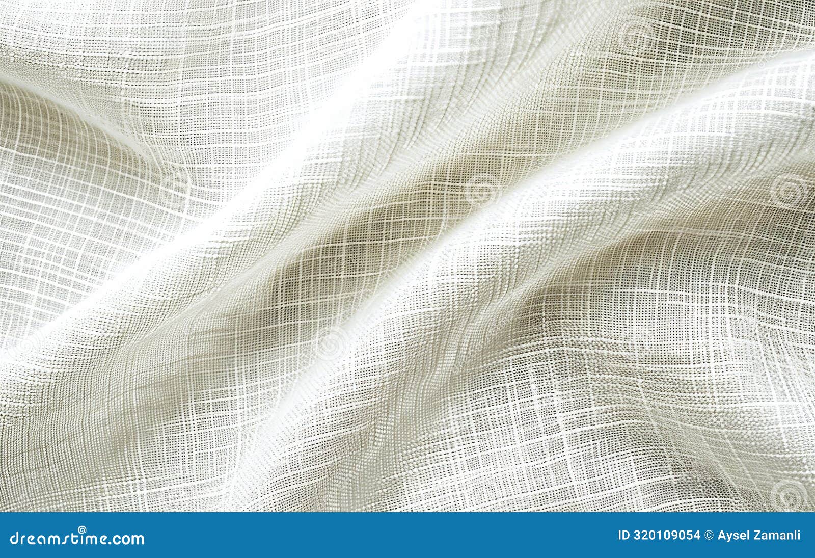 Detailed White Linen Fabric Texture Background with Textured Patterns ...