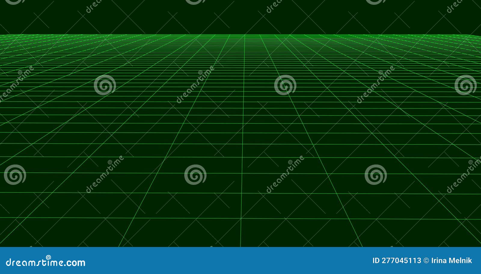 Detailed Wireframe Landscape. Modern Abstract Mesh. High Quality ...