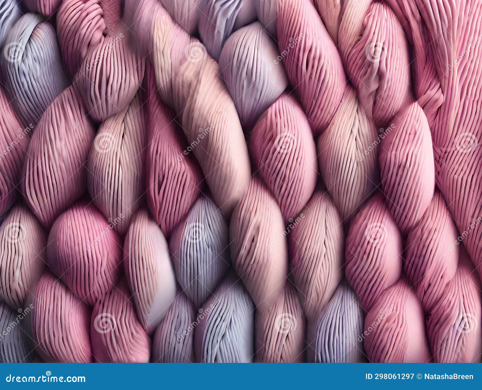 Detailed Wool Background with K Pastel Tones. Stock Illustration ...