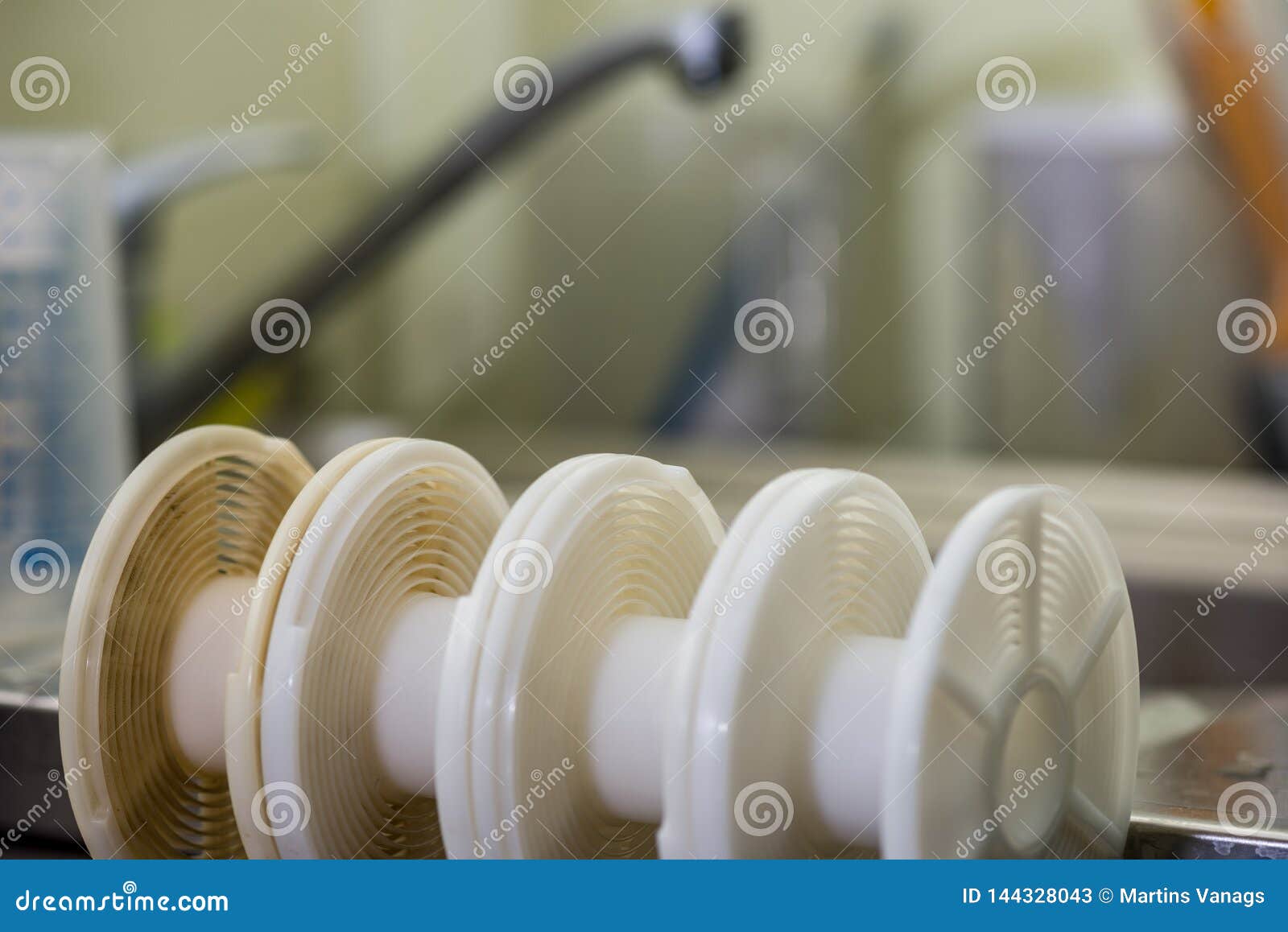 Details of Analog Film Lab Equipment on the Table Stock Image - Image ...