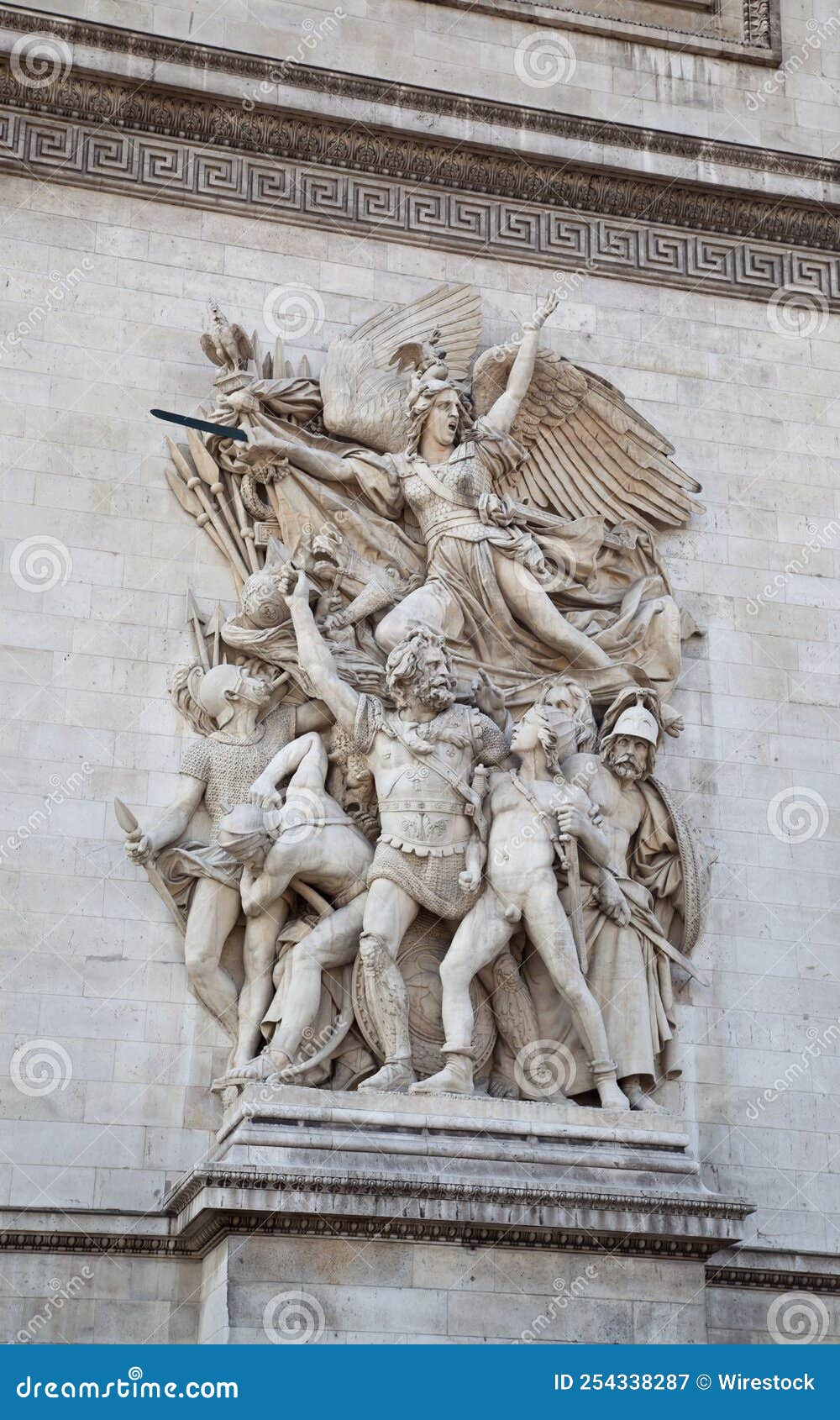 Details of the Arc De Triomphe in Paris, France Editorial Photography ...