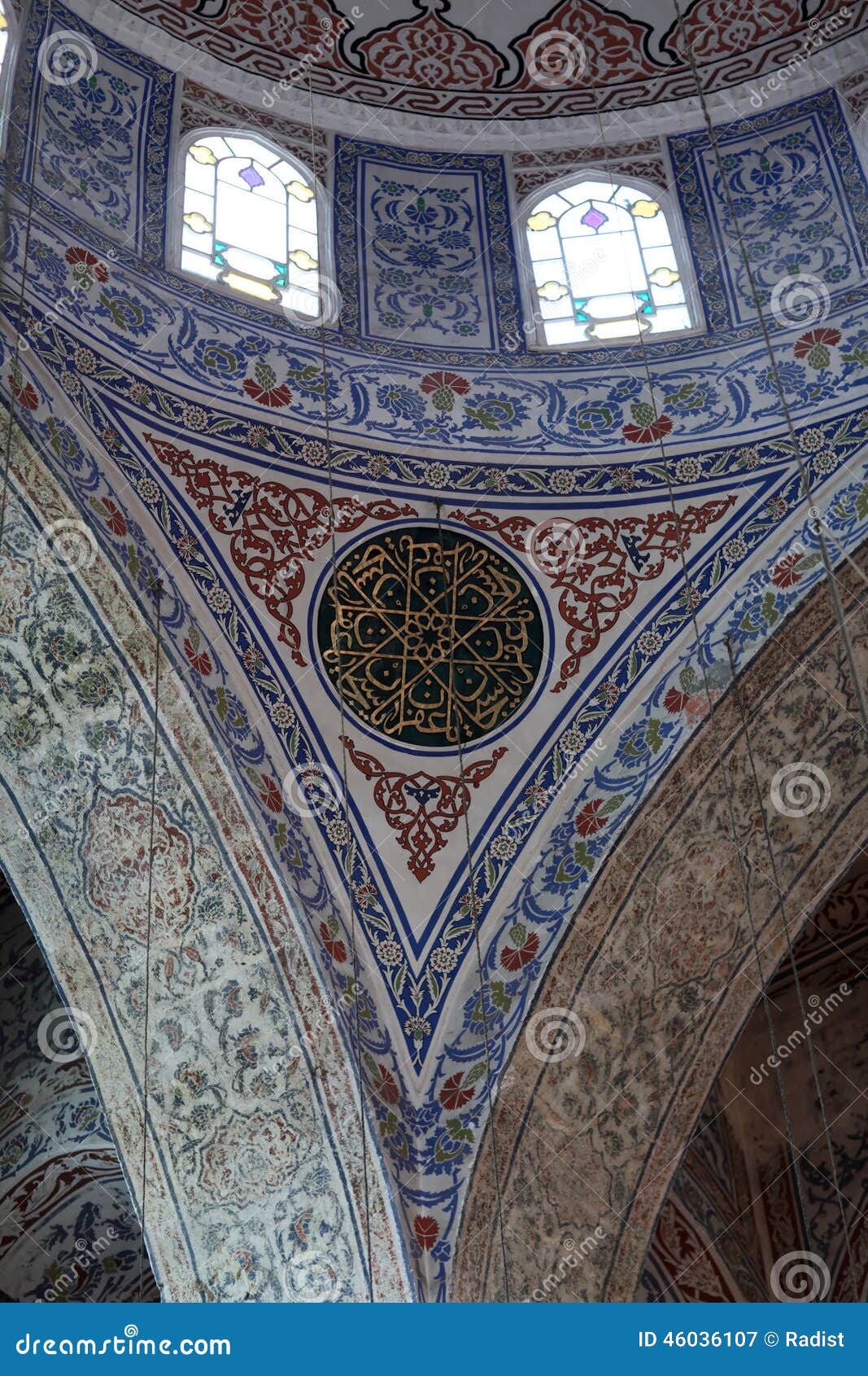 Details Arch of Blue Mosque Stock Image - Image of ancient, culture ...