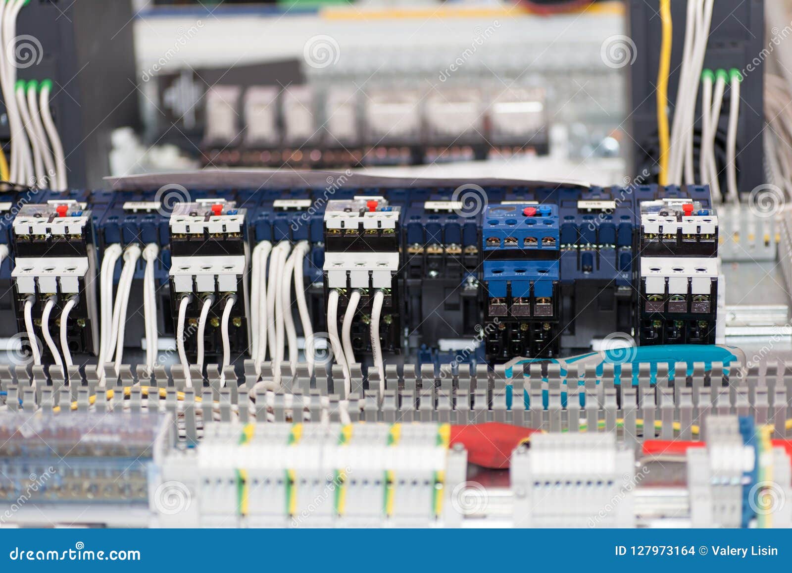 Details of Automation Systems Stock Photo - Image of complex, liquid ...