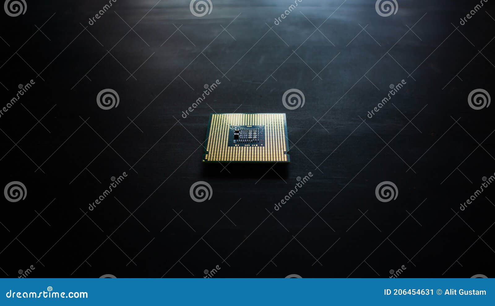 Details on the Back of the Processor Stock Image - Image of poster ...