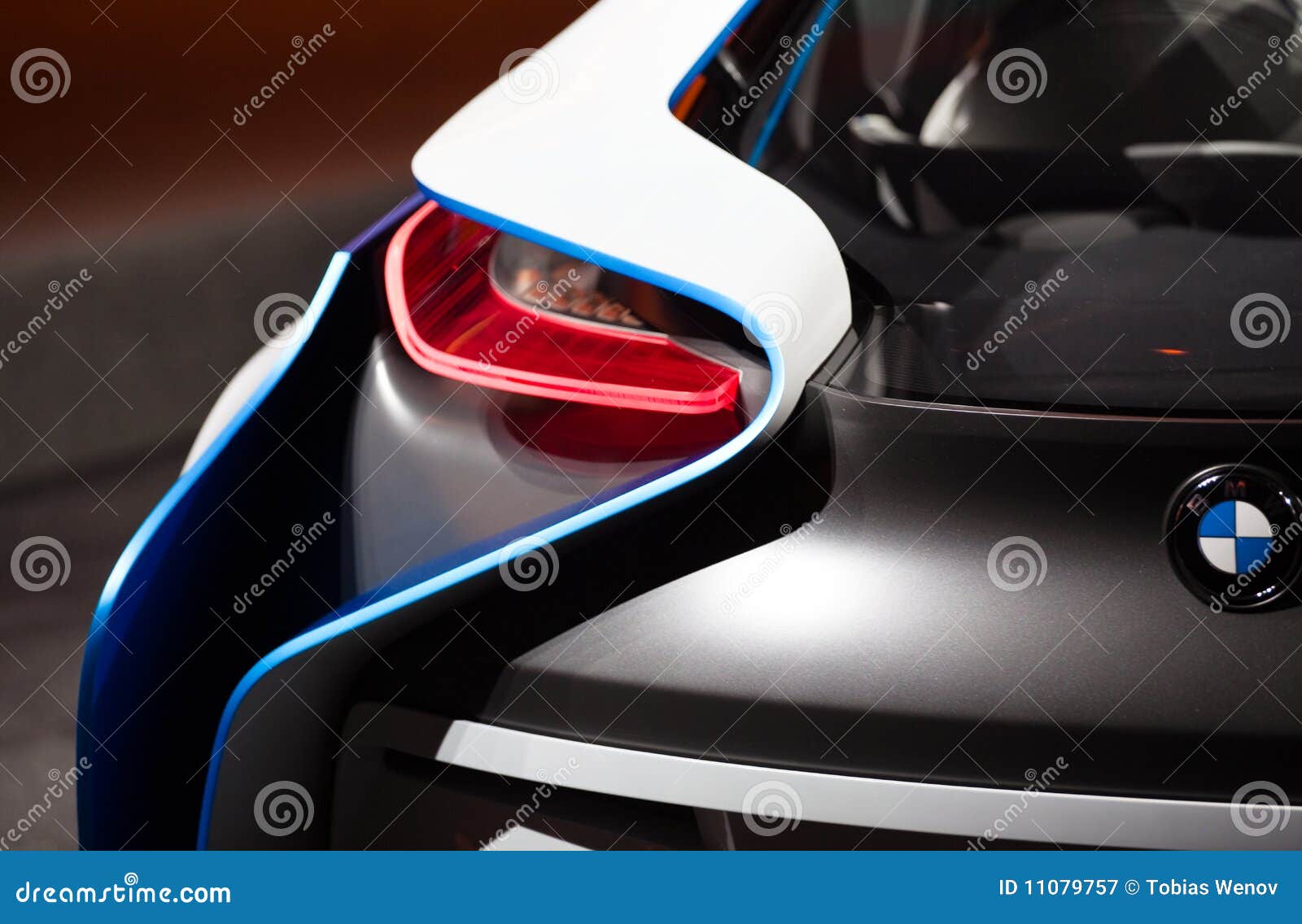 Details of the Backside of BMW Concept Car Vision Editorial Photography ...