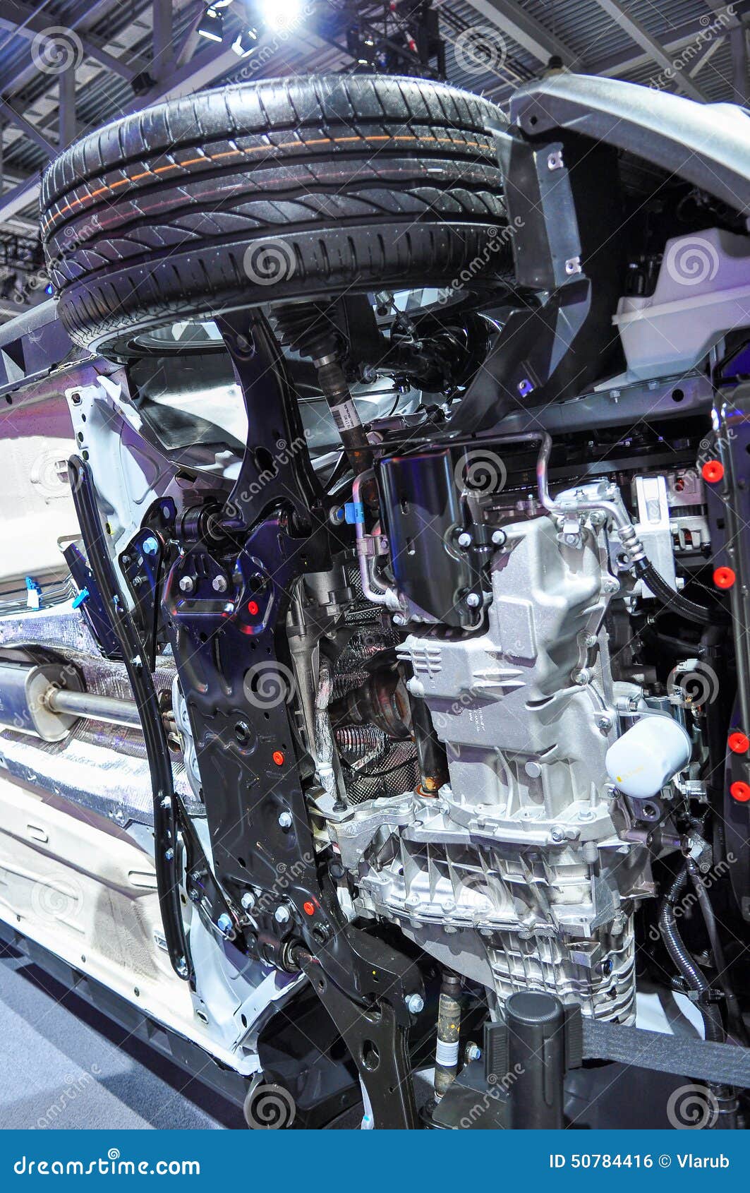 Details of bottom car stock photo. Image of exhaust, angle - 50784416