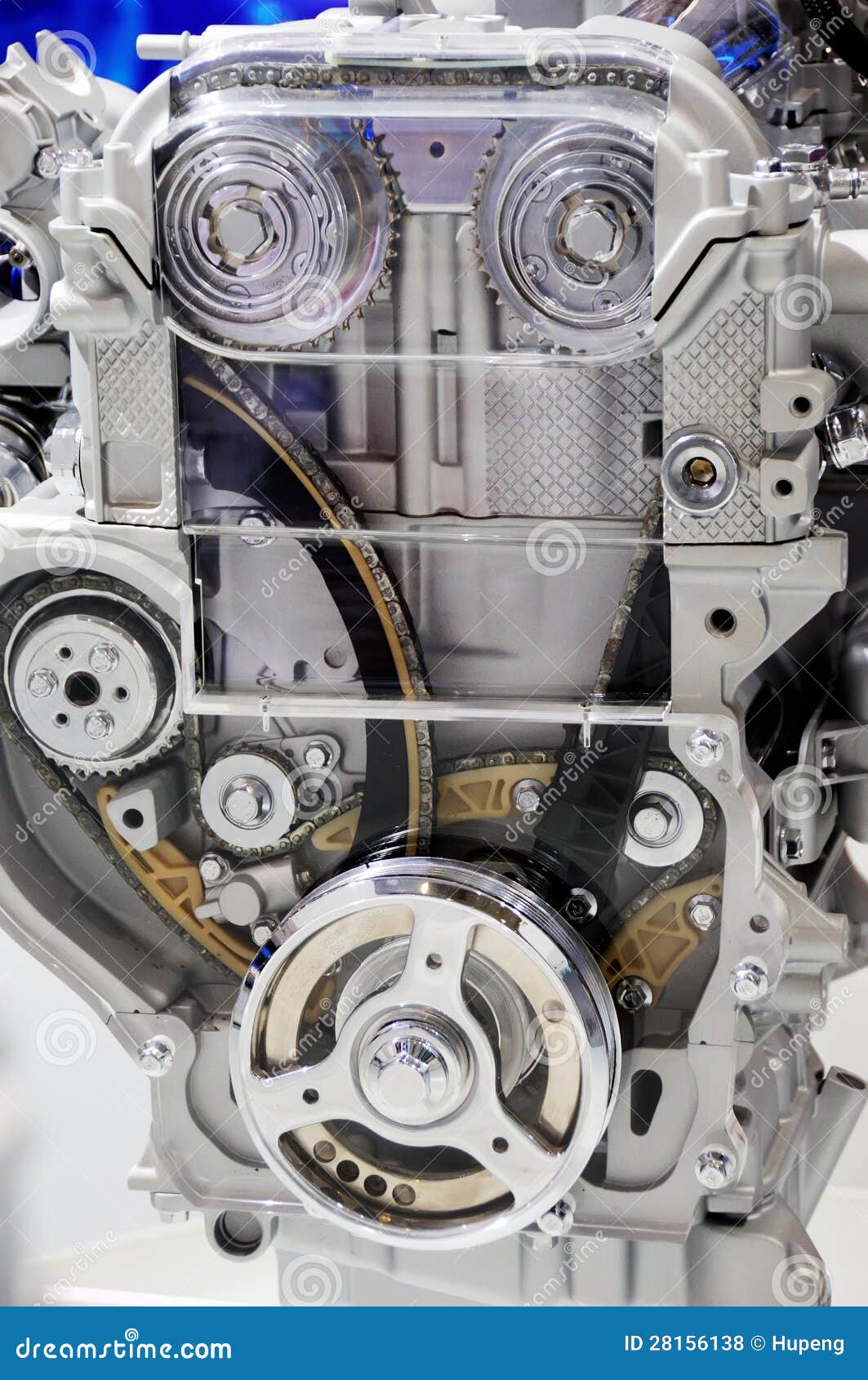 Details of Car engine stock photo. Image of gear, drive - 28156138