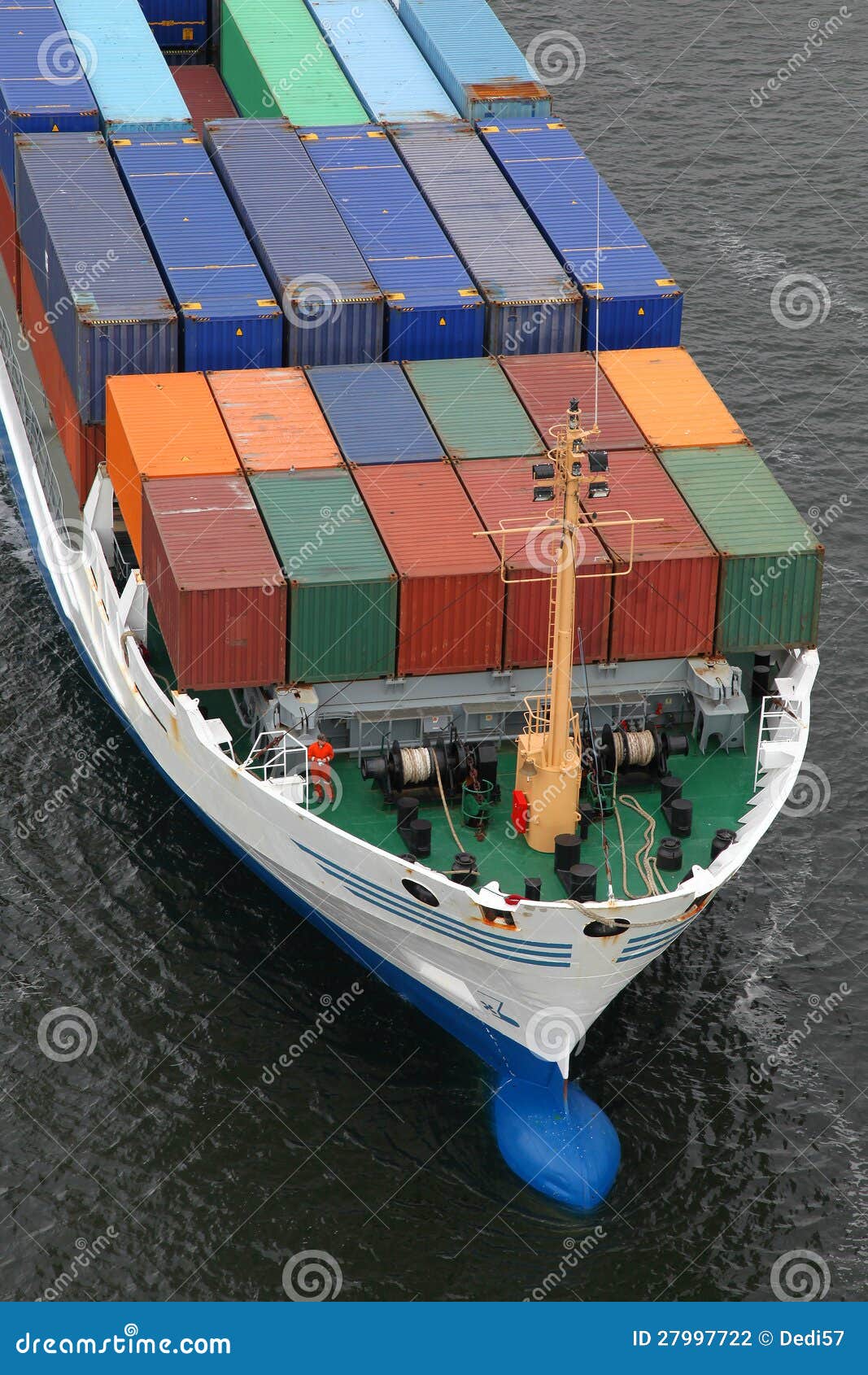 Details of a cargo ship stock photo. Image of details - 27997722