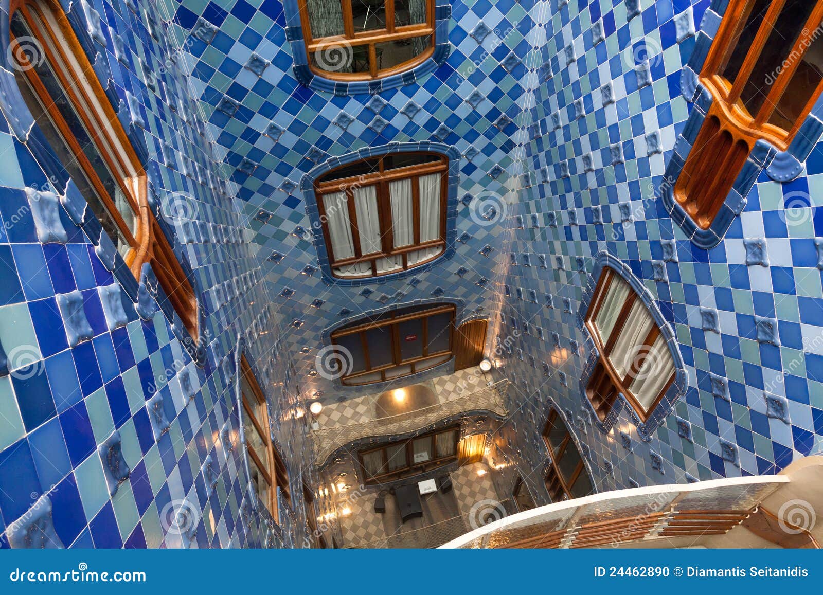 Details from Casa Batllo. Barcelona - Spain Editorial Image - Image of ...