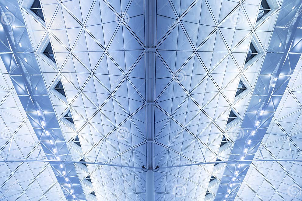 Modern Building Abstract Background Pattern Stock Image - Image of ...